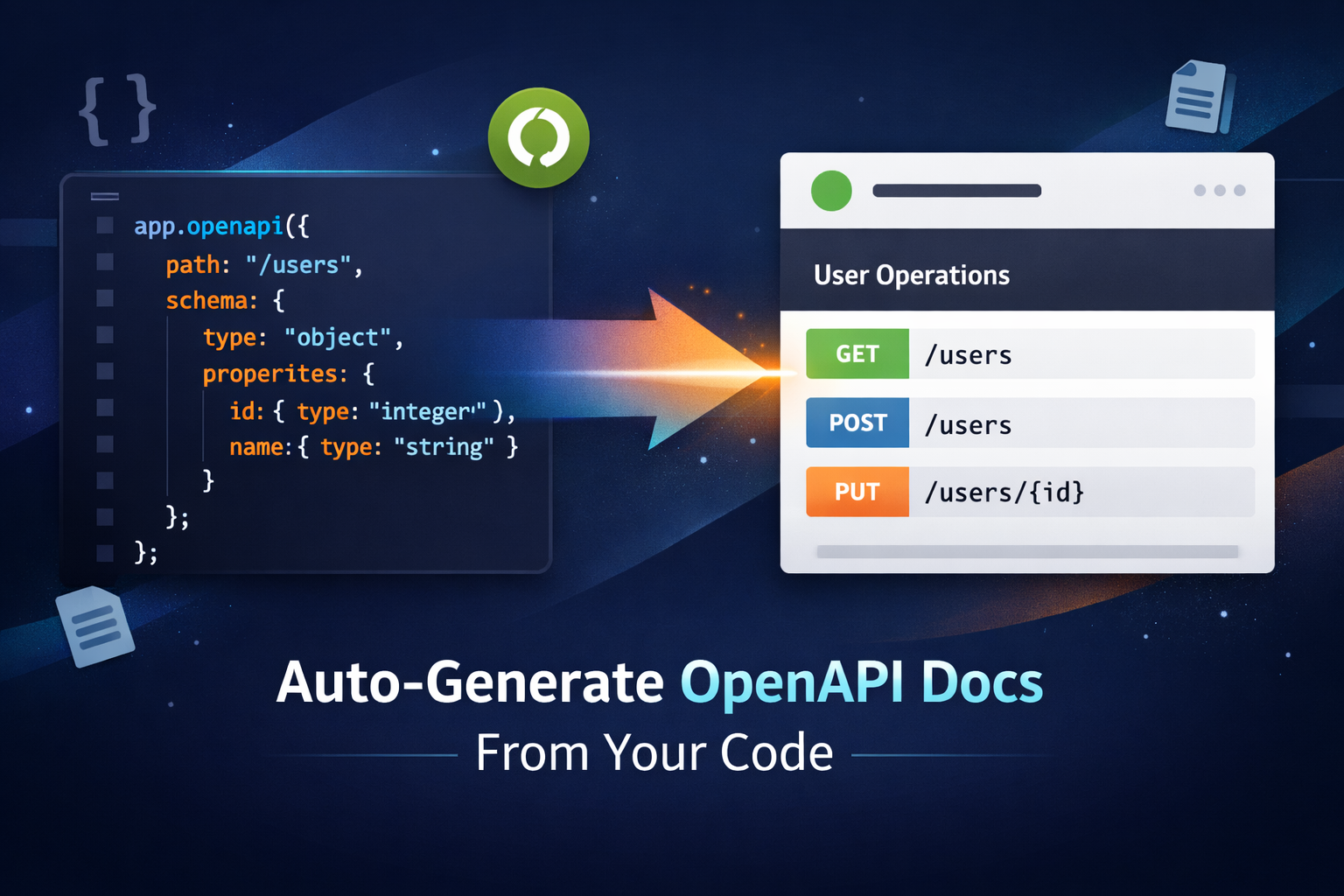 Auto-Generate OpenAPI Docs From Your Code - codehooks.io